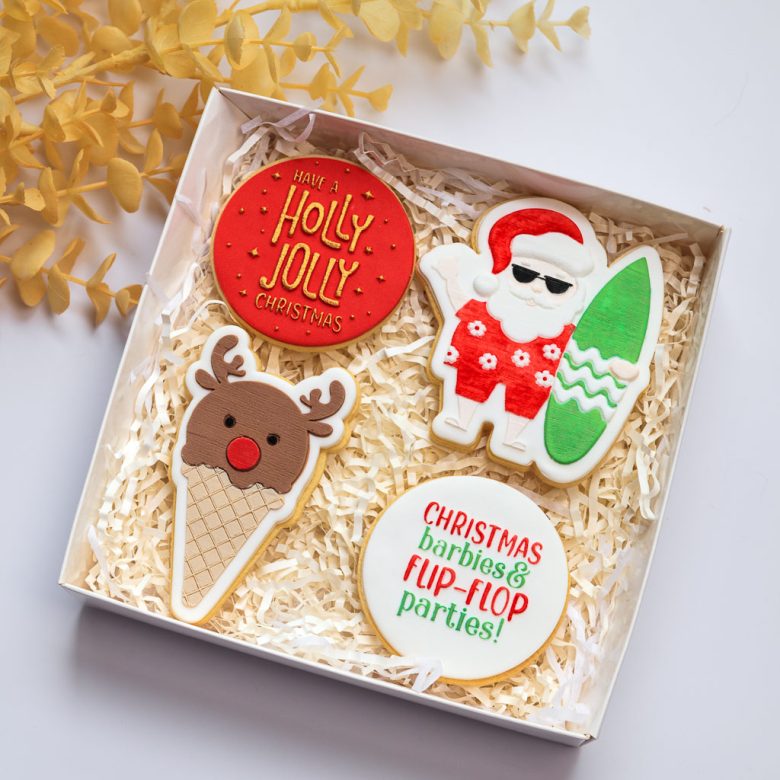 Have Yourself A Fair Dinkum Christmas 4 Cookie Stamp Bundle - Lulu & Stone