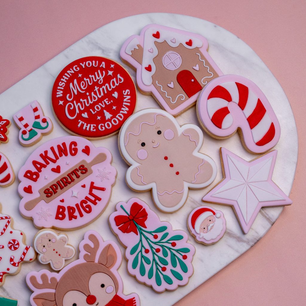 Christmas Cookie Stamps | Fondant Embossers - Lulu & Stone
